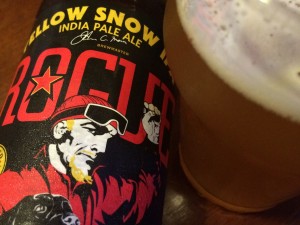 Talheres, cheguei! » IPA: Rogue Yellow Snow